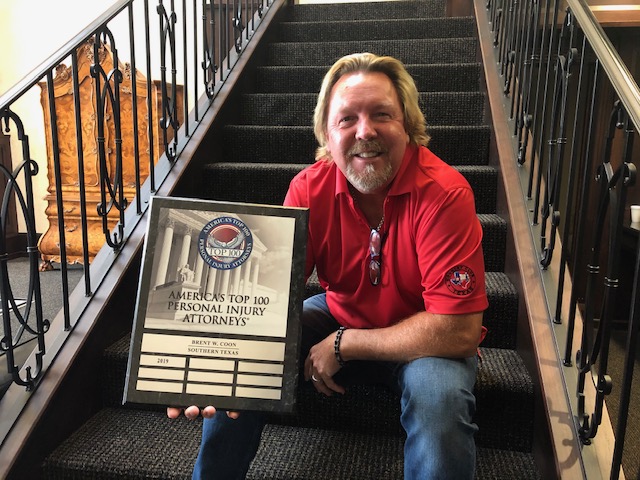 Brent W. Coon awarded America's Top 100 Personal Injury Attorneys for ...